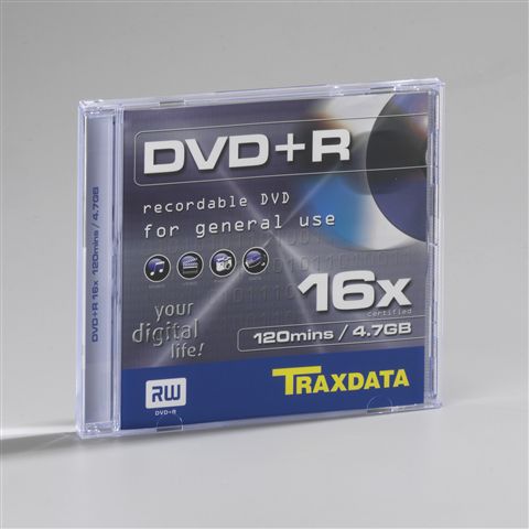 TRAXDATA OPTIČKI MEDIJ DVD+R 16X BOX 1 - PC MARKET d.o.o.