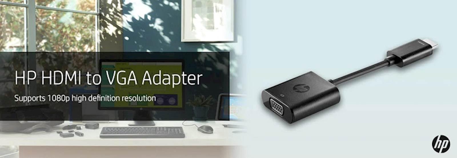 Adapter HP HDMI na VGA (H4F02AA) - PC MARKET d.o.o.