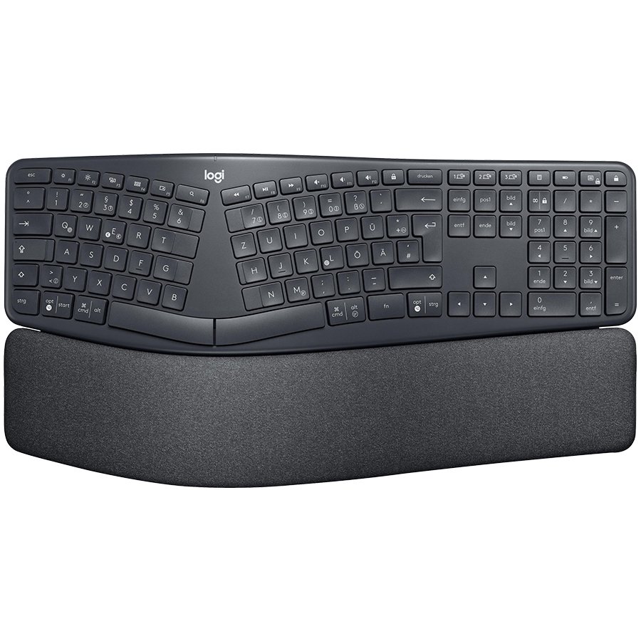 LOGITECH K860 ERGO Bluetooth keyboard - GRAPHITE - PC MARKET d.o.o.