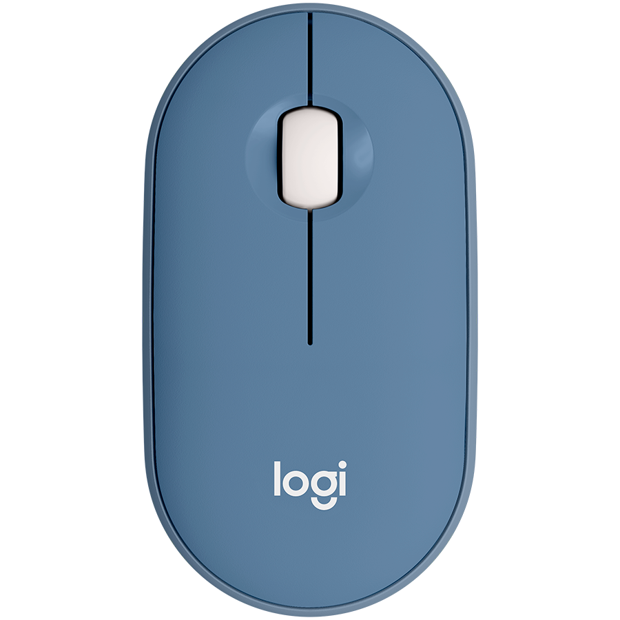 LOGITECH Pebble M350 Wireless Mouse - BLUEBERRY - PC MARKET d.o.o.