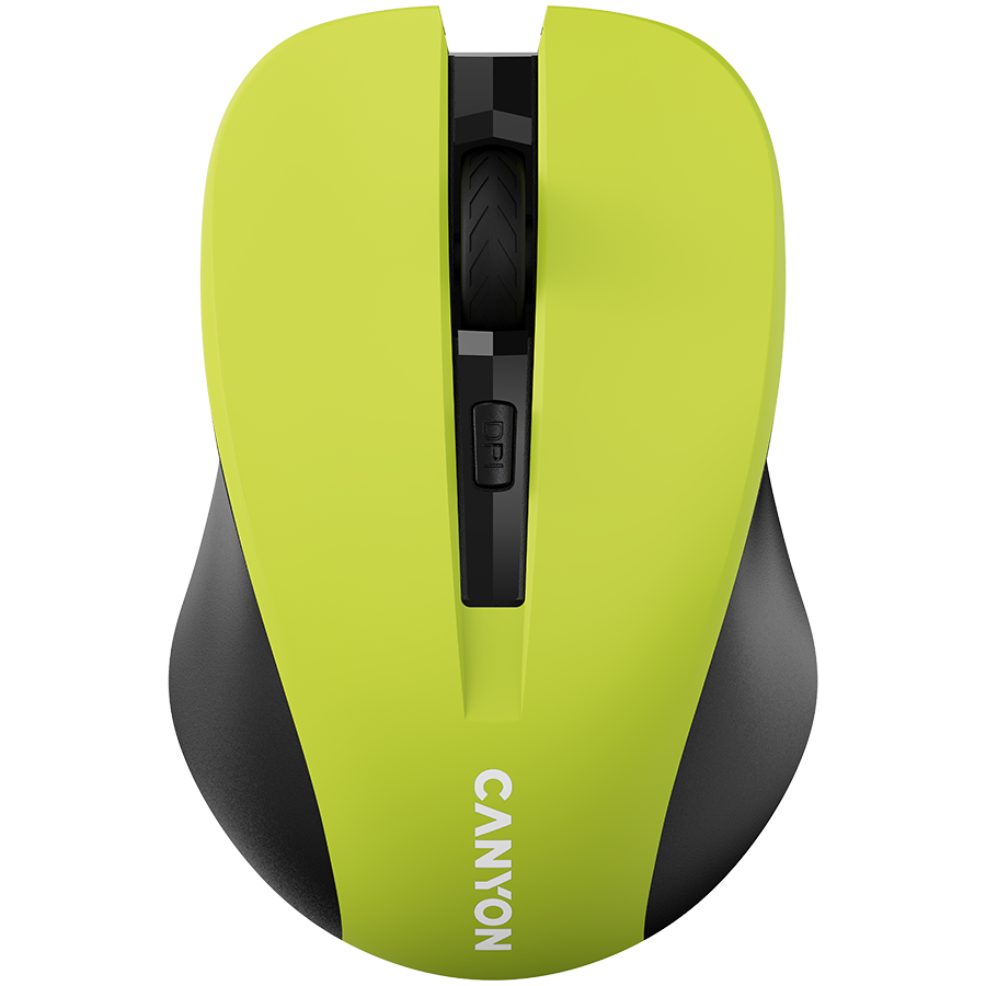 CANYON mouse MW-1 Wireless Yellow - PC MARKET d.o.o.