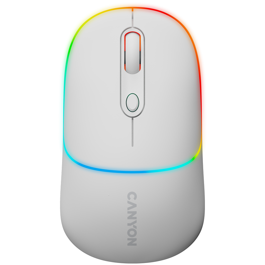 CANYON mouse MW-22 2in1 BT/ Wireless Snow White - PC MARKET d.o.o.