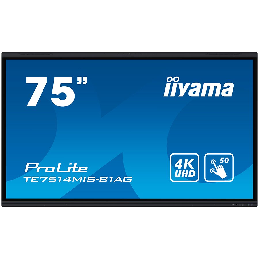 IIYAMA 75" Interactive 4K LCD Touchscreen redefini - PC MARKET d.o.o.