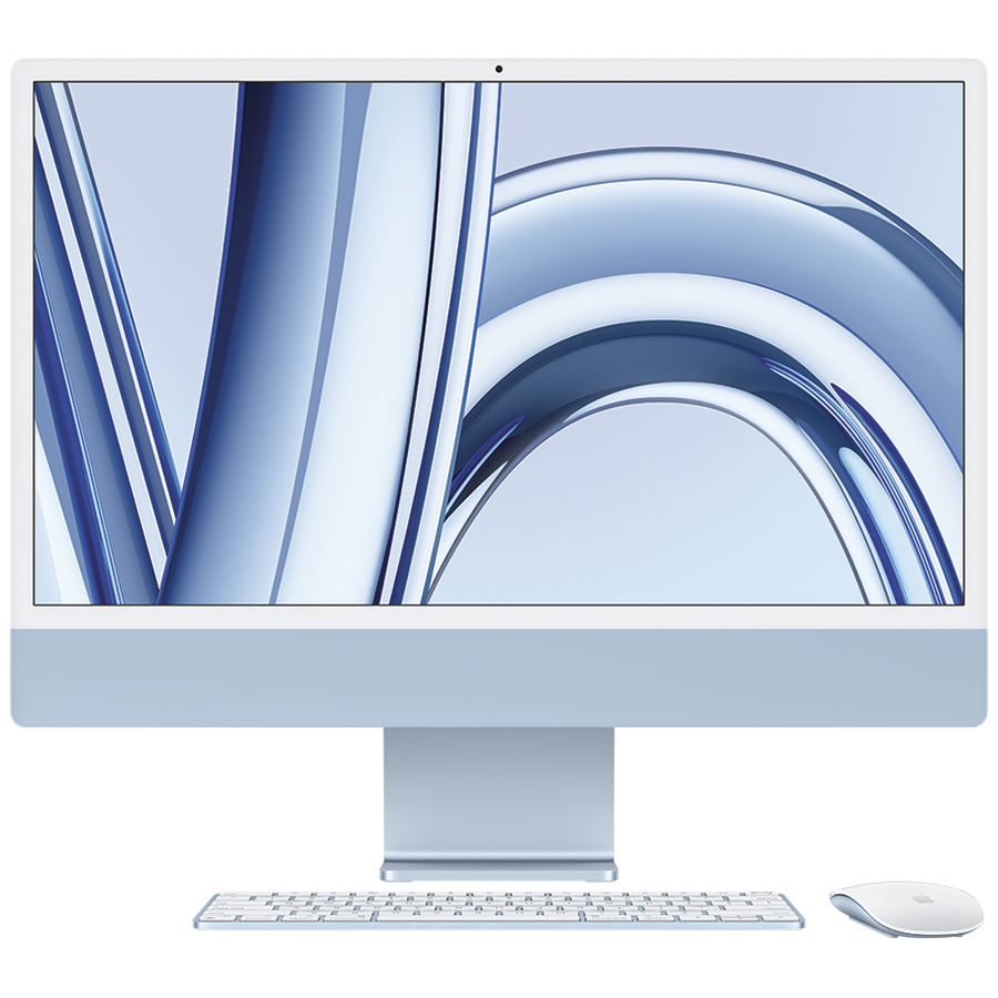 Apple IMAC 24: BLUE/M3 8C CPU/8C GPU/8GB/256GB-CRO - PC MARKET d.o.o.