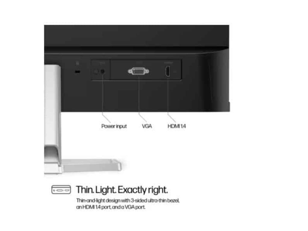 HP 23,8" monitor 524sf 100Hz23,8",IPS,FHD,300cd,5ms,100Hz,VGA,HDMI ...