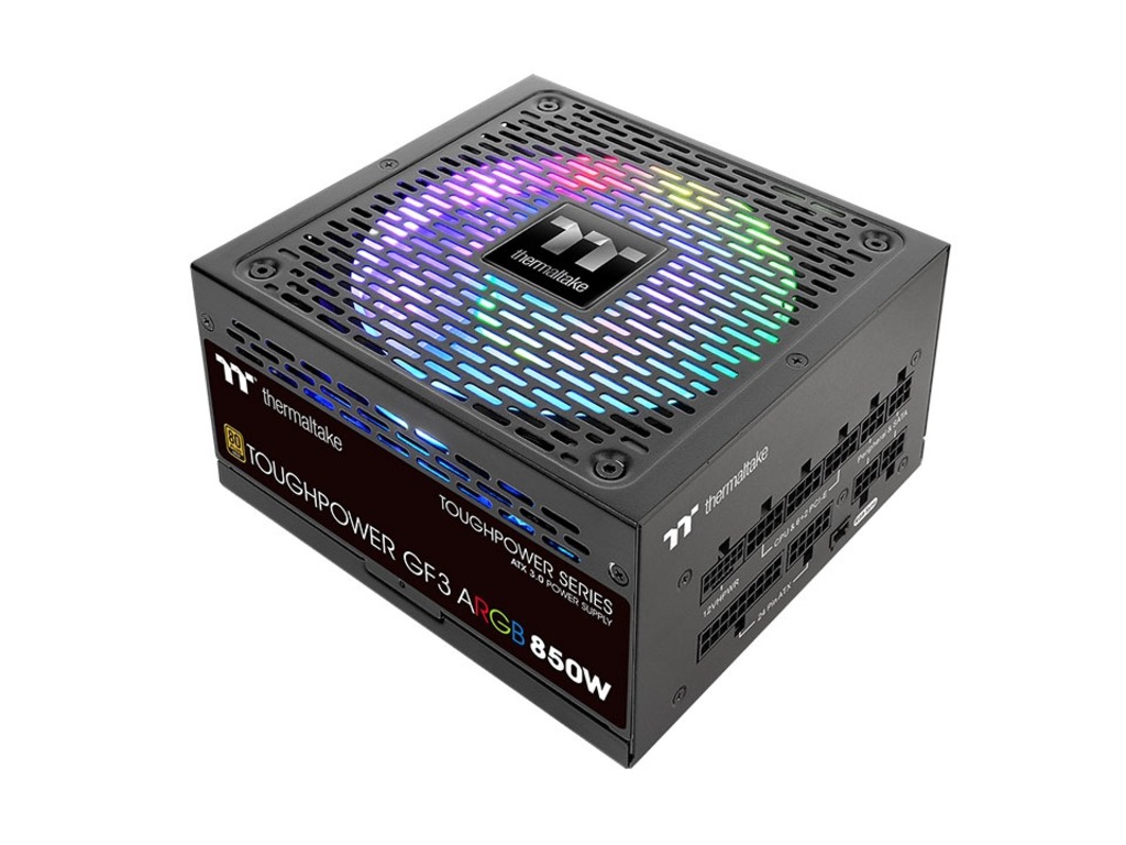 Thermaltake GF3 850W ARGB PSUToughpower, ATX 3.0, PCIe 5.0, 80+ gold ...