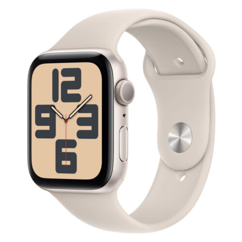 Apple Watch SE2 v3 GPS 40mm Starlight Alu Case with Starlight Sport ...