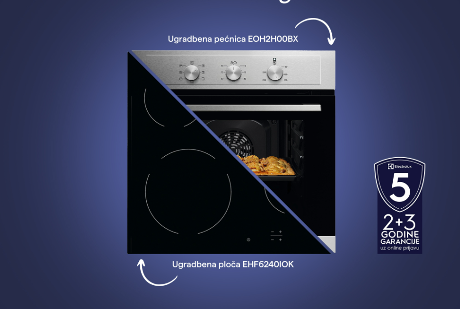 Set Electrolux EOH2HOOBX & EHF6240IOK - PC MARKET d.o.o.